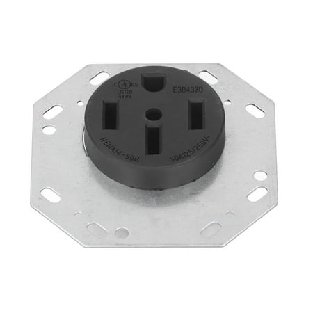 Industrial Receptacle, Outlet Socket Easy To Plug Long Life Time 50A ...