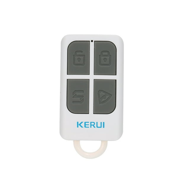 Control Remoto Inalámbrico de 433 Mhz Con Función de Desarmar/Alarma de Emergencia/Armar En Casa ...