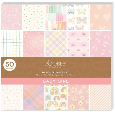 My Baby Girl Paper Pad, 6" x 6" 36 Sheets - Walmart.com