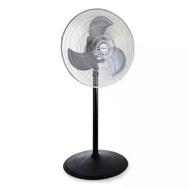 Vie Air 18" High Velocity Stand 3-Speed Fan, Model VA-18PB, Black ...