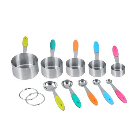 Herwey 10 Pieces Stainless Steel Measuring Cups and Spoons | Walmart Canada