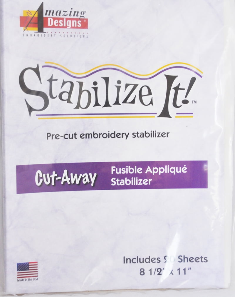 Stabilize It Fusible Applique Stabilizer ADS-8000L - Walmart.com
