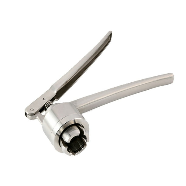Decodeary Stainless Steel Manual Vial Crimper Hand Sealing Machine High ...