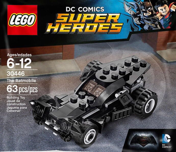 LEGO DC Super Heroes The Batmobile 30446 - Walmart.com