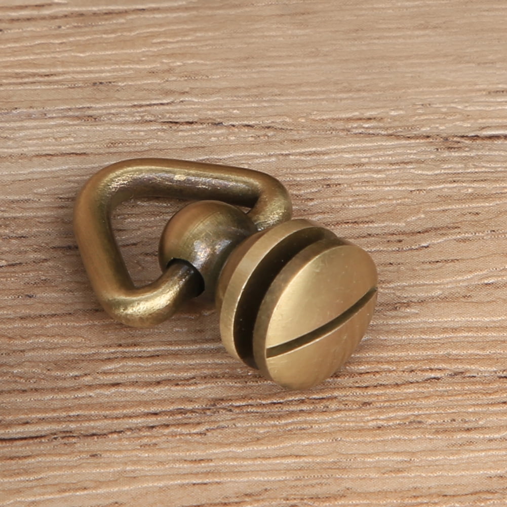 Fyydes Stud Rivet,Round Stud Rivet,4PCS Metal Ring Screw Round Head ...