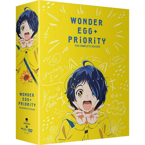 Wonder Egg Priority: The Complete Season (Limited Edition) (Blu-ray + DVD + Digital Copy ...