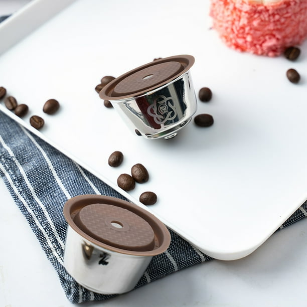 Lutabuo Refillable Reusable Caps Portable Sealing Lid Caps for Vertuo ...