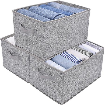Collapsible Storage Bins Cubes Boxes Clothes Storage Bag Containers ...