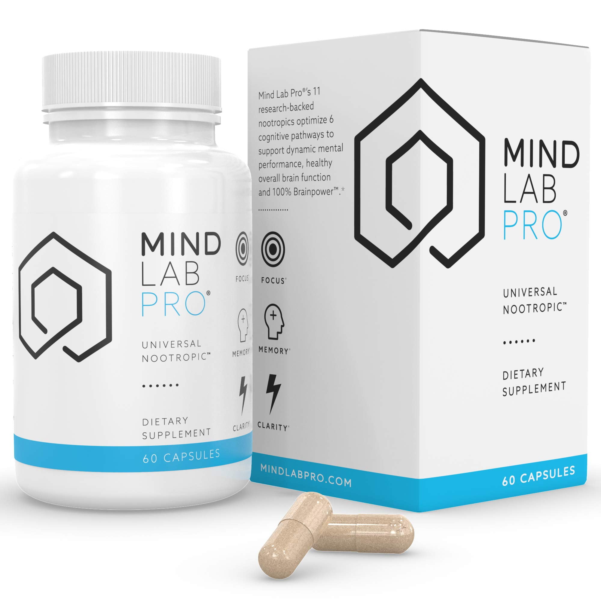 Suplemento Mind Lab Pro Universal Nootrópico 60 cápsulas | Bodega Aurrera en línea