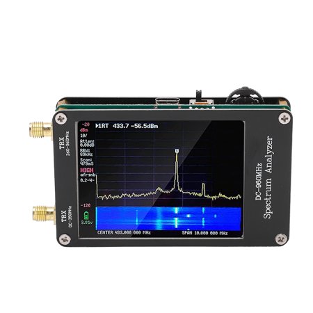 Portable Spectrum Analyzer, Handheld Tiny Frequency Analyzer 4 Modes MF ...