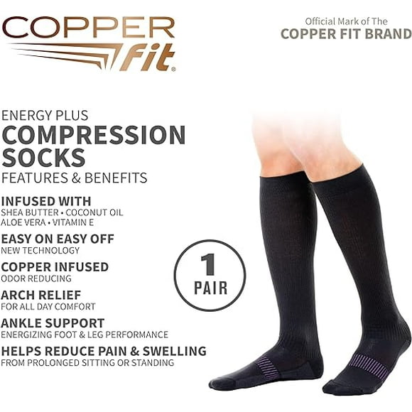Copper Fit Energy Compression Socks