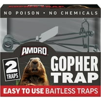 Free Shipping! Gonzo Dead-End Mole and Gopher Rodent Trap - Walmart.com ...
