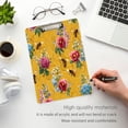 Acrylic Writing Board Gold 12.5*9 Inch Clipboards Transparent Acrylic ...