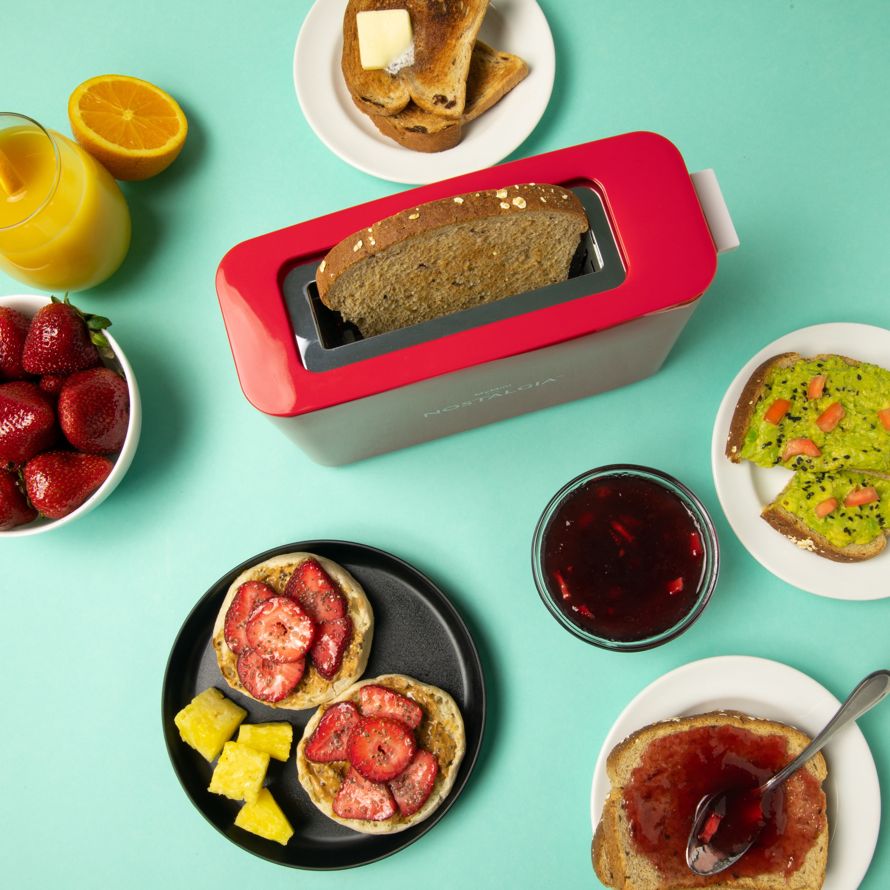 Buy MyMini Single Slice Toaster, Red Online at Lowest Price in Ubuy ...