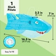 Shark Pinata Mini, Ocean-Themed Party Decor, Shark Birthday Decorations ...