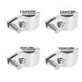 2Pcs Marine Grade Tube Clamp Clip Set Corrosions Resistant Design ...