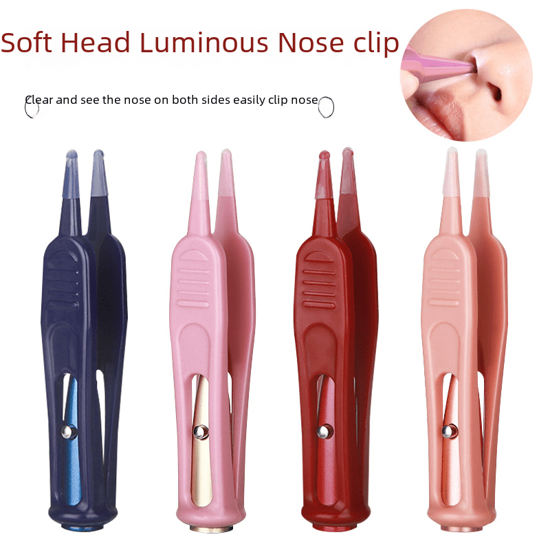 Pinzas para mocos de bebé recién nacido, pinzas luminosas de silicona ...