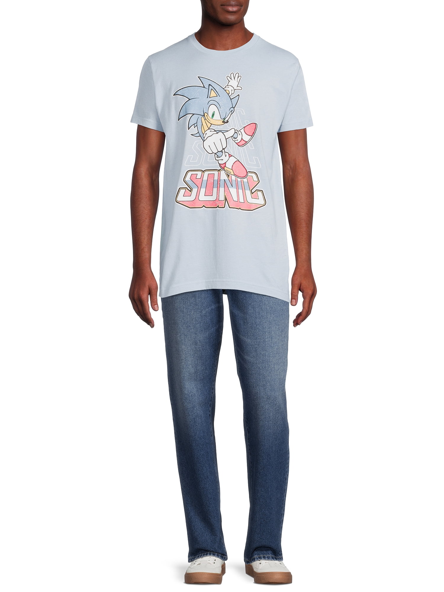 Sonic the Hedgehog Men's and Big Men's Graphic Tee - Walmart.com