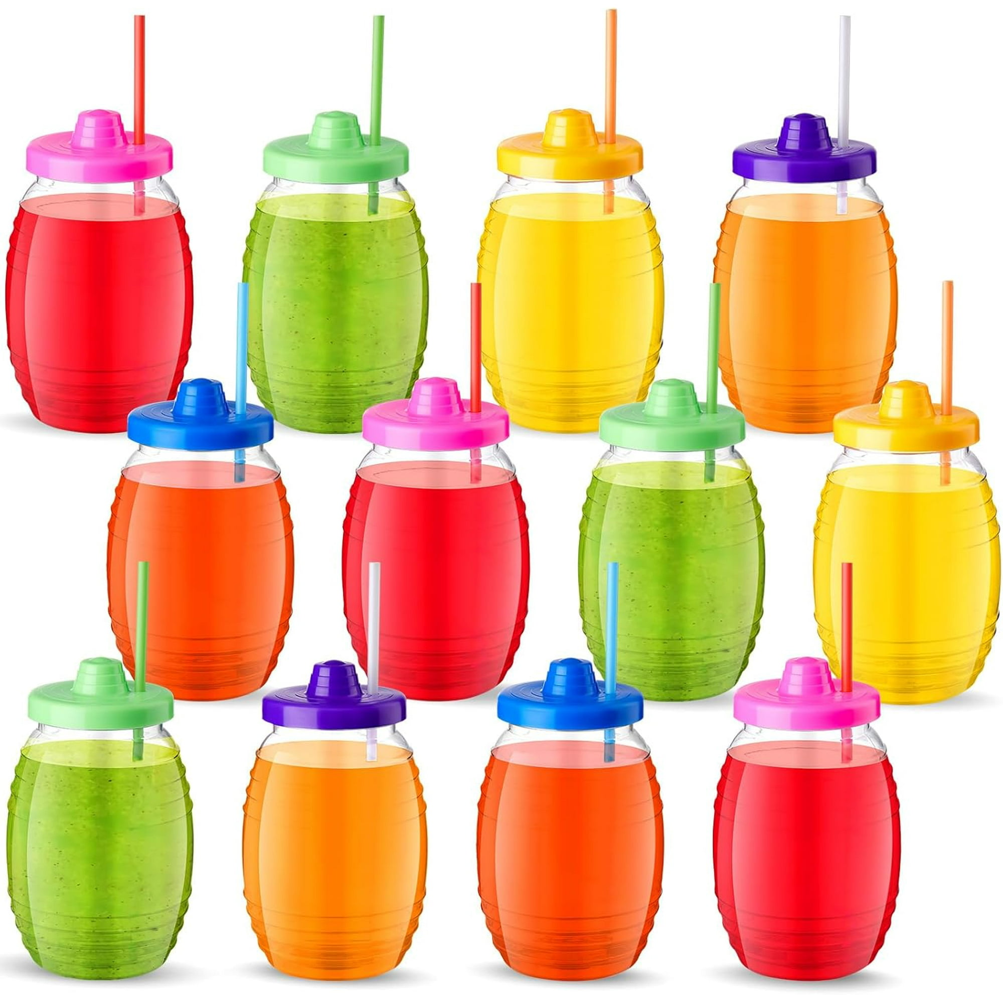 Click here for Ld Seller 12 Pcs Mexican Mini Plastic Barrel 32oz... prices