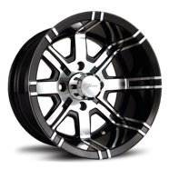 Vision D Window 16x8 8x165.1 -6et Gloss Black Wheel - Walmart.com