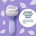 Schick Intuition 4-Blade Pure Nourishment Women's Razor Handle Plus 2 ...