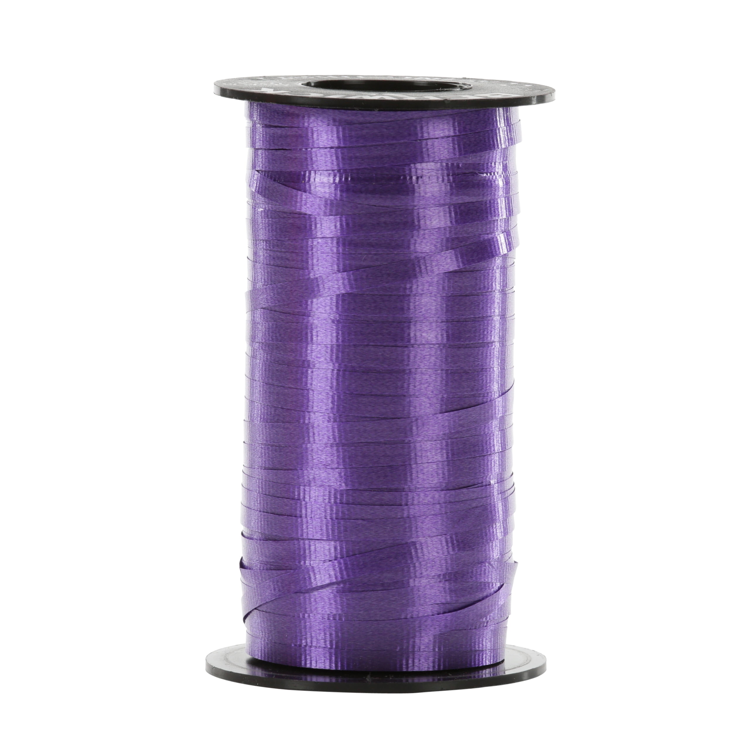 Offray 3/16 in. x 350 yd. Purple Curling Ribbon Spool - Walmart.com