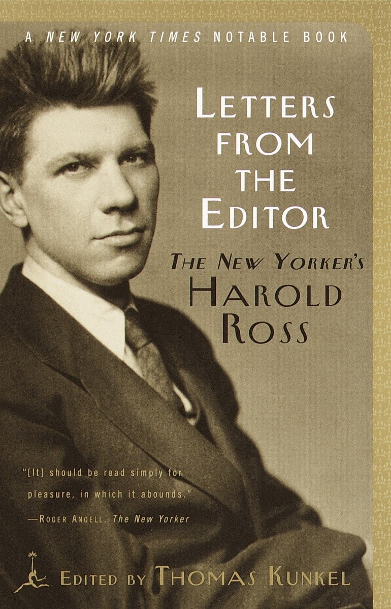 Letters from the Editor : The New Yorker's Harold Ross (Paperback ...
