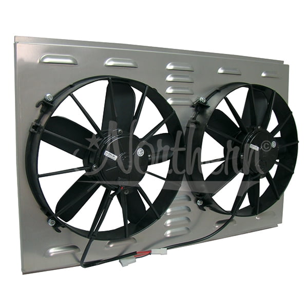 Northern Radiator Dual 12 Inch Electric Fan - Walmart.com