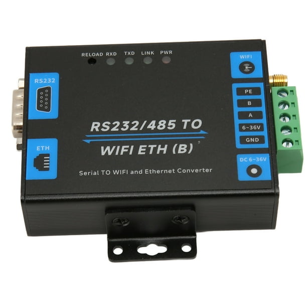 RS232 RS485 Serial Server Module, Professional Easy Installation RS232 RS485 Serial To Ethernet ...
