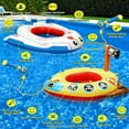 Hot Bee Inflatable Kids Pool Float with Water Gun,Pirate Boat&Airplane ...
