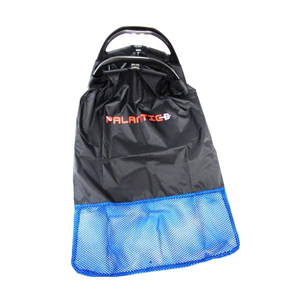 Palantic Black Lobster Fish Catch Gear Nylon Game Bag Net with Plastic ...