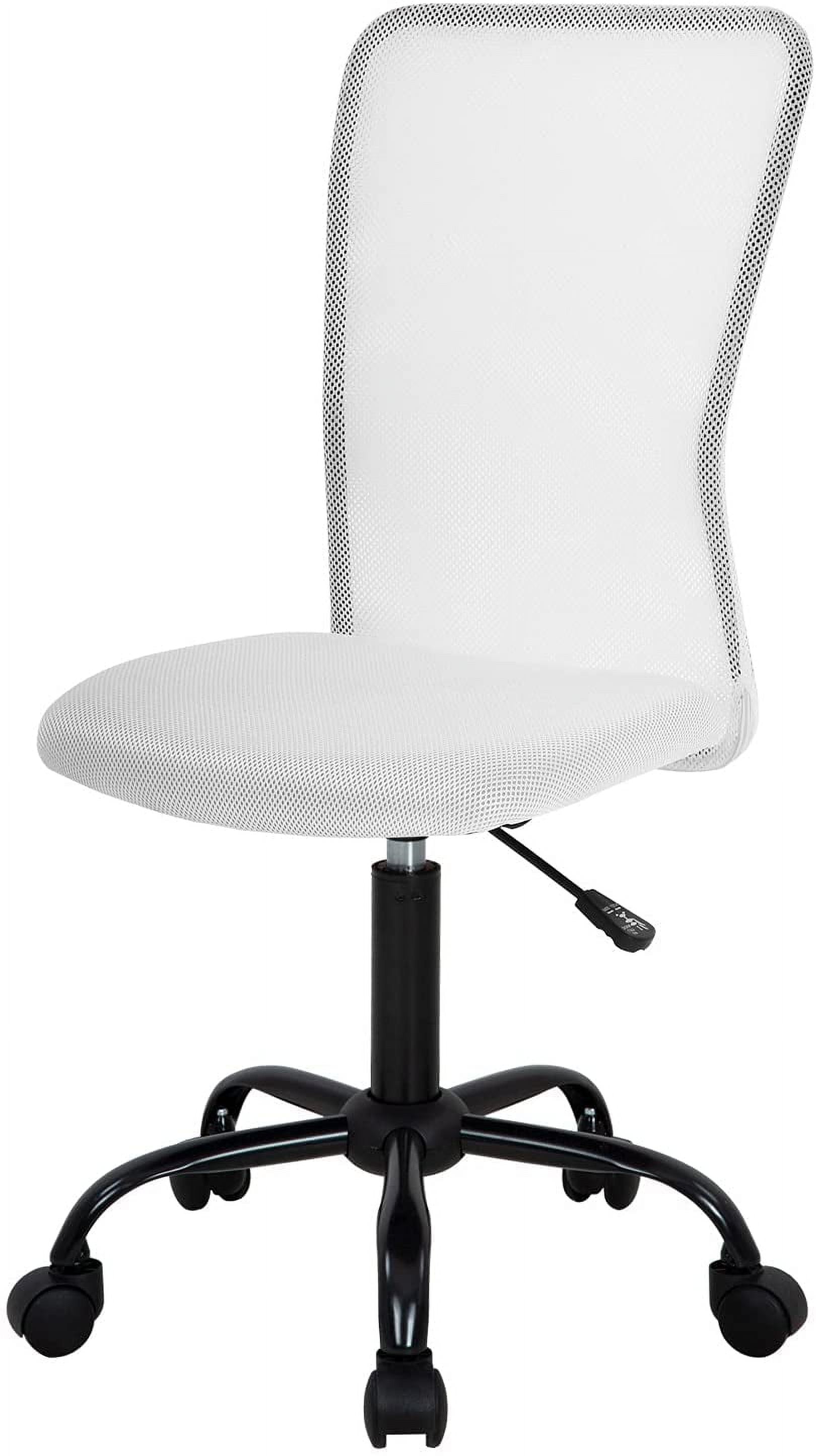 BestOffice Home Office Chair Mid Back Mesh Armless Ergonomic Task ...