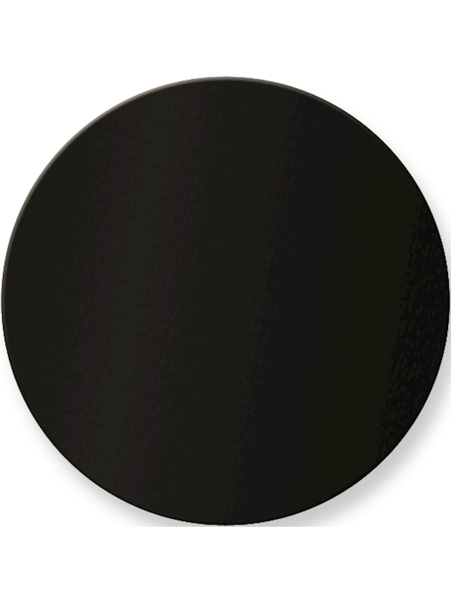 1 3/4 x 1 3/4 Round Black Anodized Aluminum Plates-Sets of 6 (1.75x1 ...