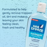 Sea Breeze Aloe Toner Water Astringent for Sensitive Skin, 16 fl oz ...