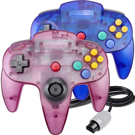 N64 Controller, Wired N64 Controllers with Upgraded Joystick for ...