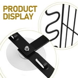 Worgeous Black Metal Over Door Hanging Storage Rack With 5 Baskets ...