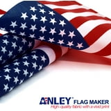 ANLEY USA Deluxe Desk Flag Set - 6 in x 4 in American US Desktop Flag ...