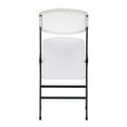 Cosco Waffle Resin Mesh Chair, White, 1-pack - Walmart.com