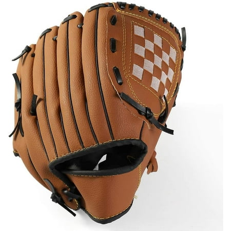 Baseball Gloves, Kids Teens Youth Durable Leather Softball Baseball ...