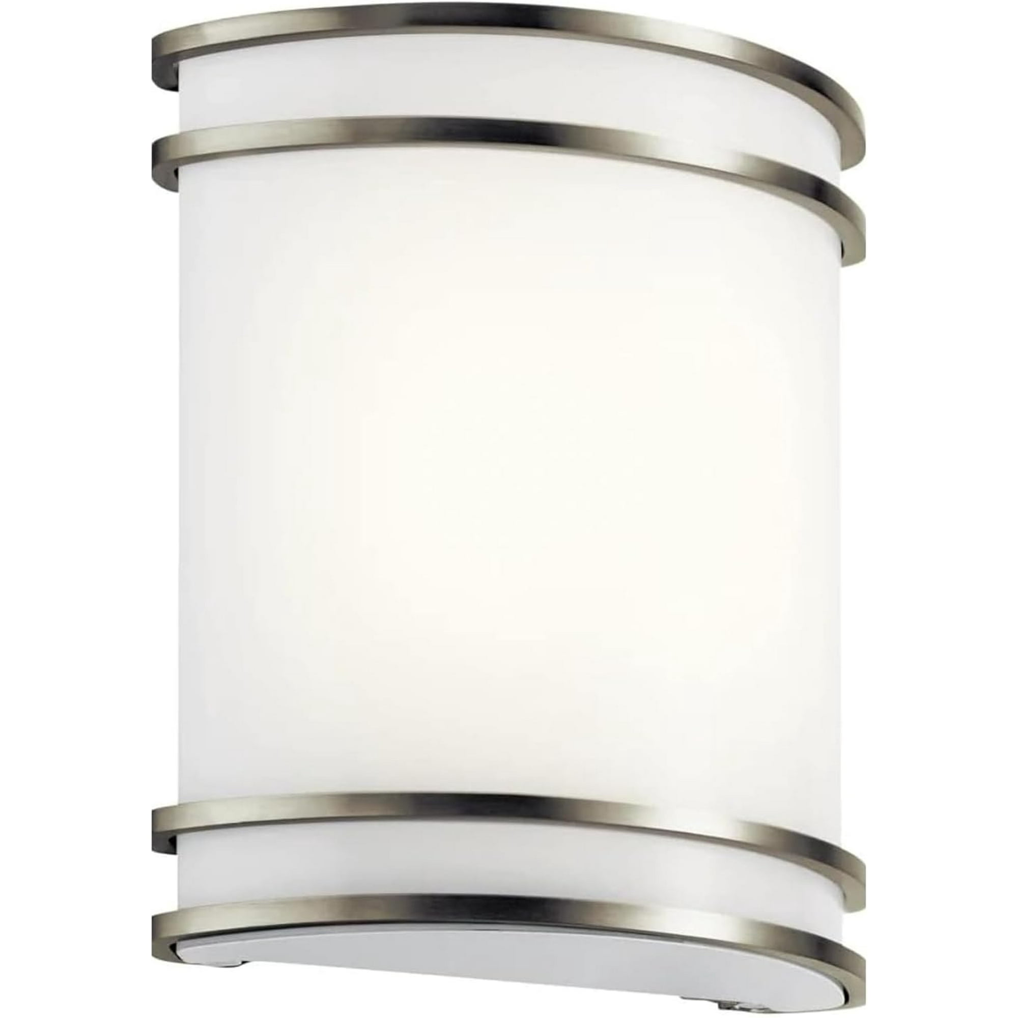 Click here for Strak Led Wall Sconce Modern Brushed Nickel 1 Ligh... prices