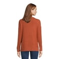 Time and Tru Women's Hacci Knit Pullover with Long-Sleeves, Single and ...