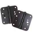 Security Tab Hinge, 4 Inches, 5/8" Radius Corner, 2-Pack, Vintage ...