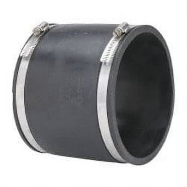 8 in. PVC Flexible Coupling with Stainless Steel clamps - Walmart.com