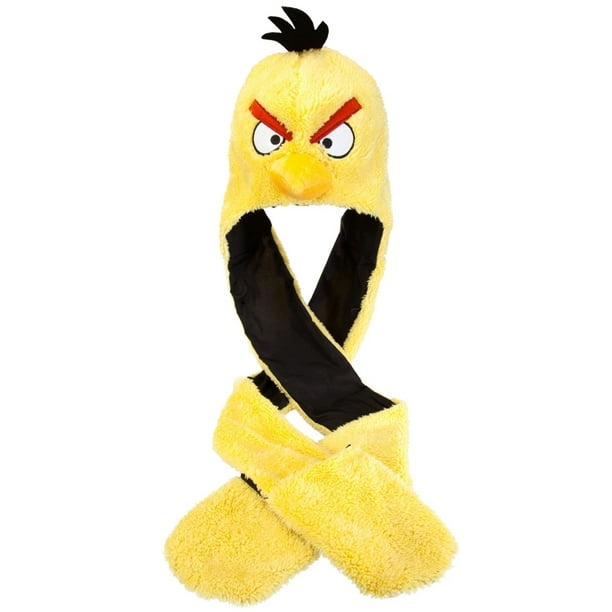 Snood Hat - Angry Birds - Yellow Bird Plush Anime Hat Licensed etab1048 ...
