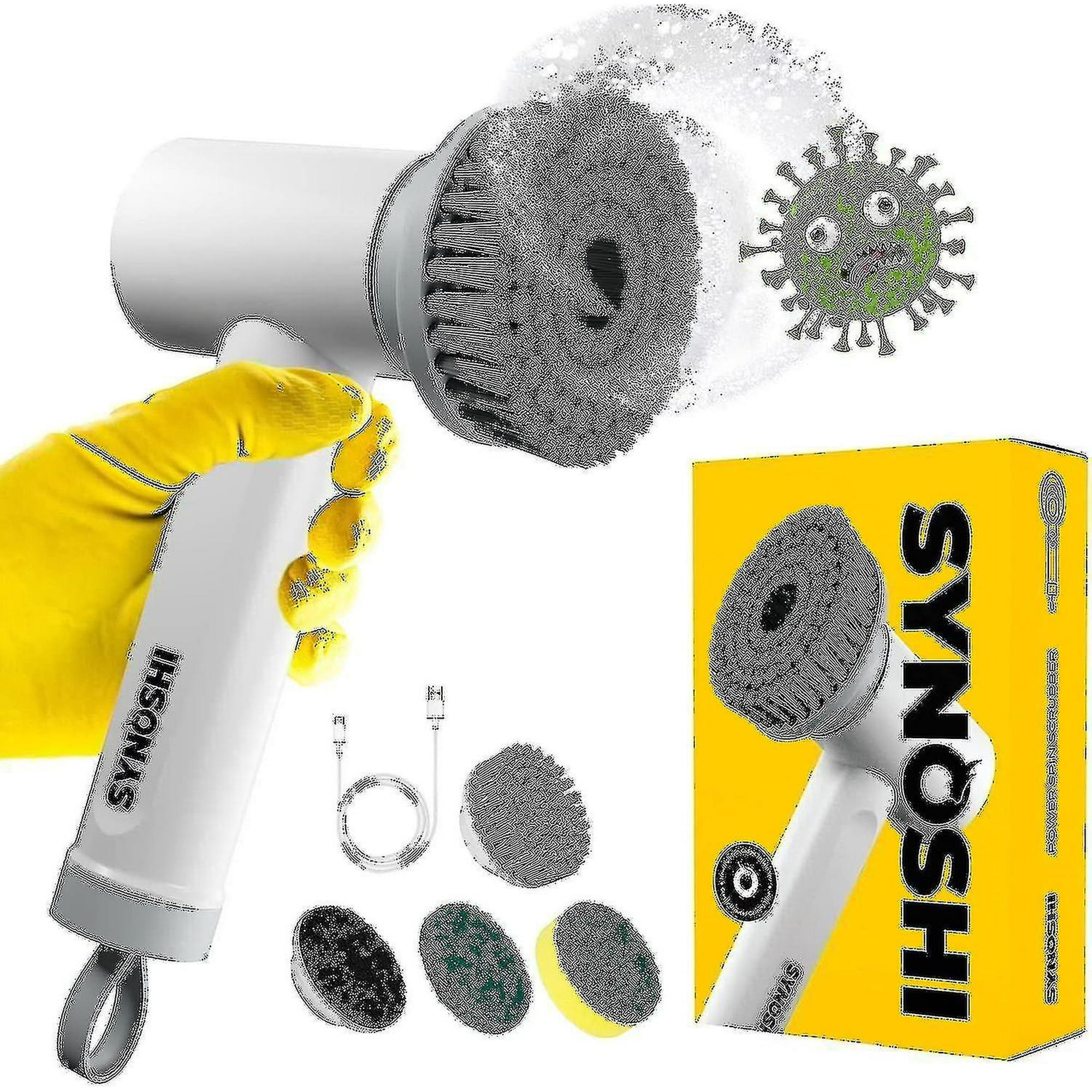 Click here for Hangmeng Electric Cleaning Brush  Spin Scrubber Wi... prices