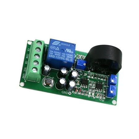 Current Sensor Module AC Detection Module 0-20A Adjustable Switch ...