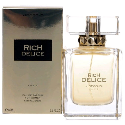 Rich Delice by Johan.b, 2.8 oz Eau De Parfum Spray for Women - Walmart.com