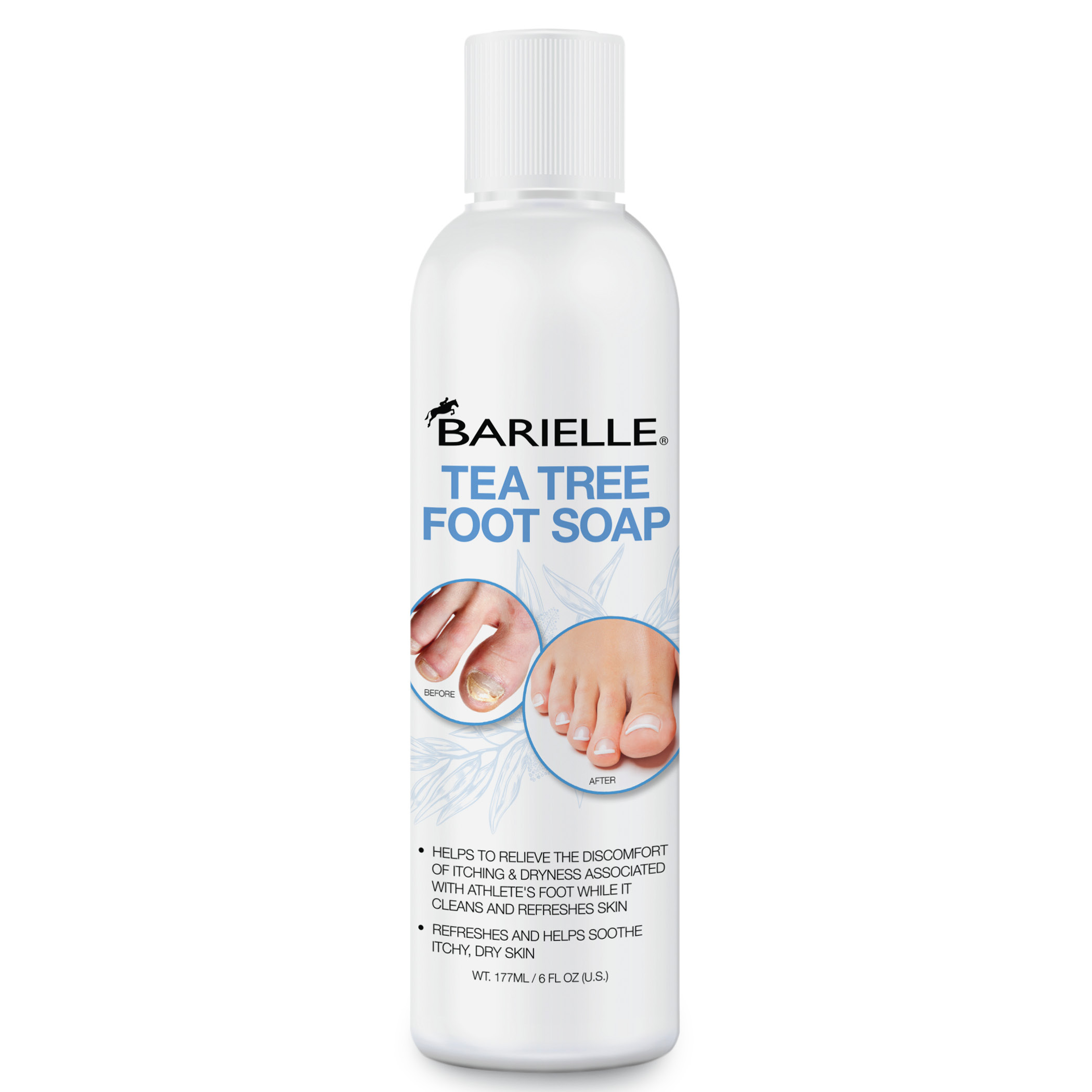 Barielle Soap Tea Tree Foot Wash - Foot Soap 6 ounce - Soap for Feet ...