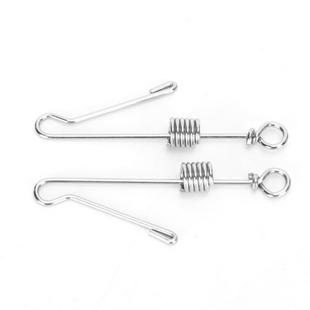 Parrots Leg Buckle,2PCS Stainless Steel Parrots Parrots Opening Foot ...
