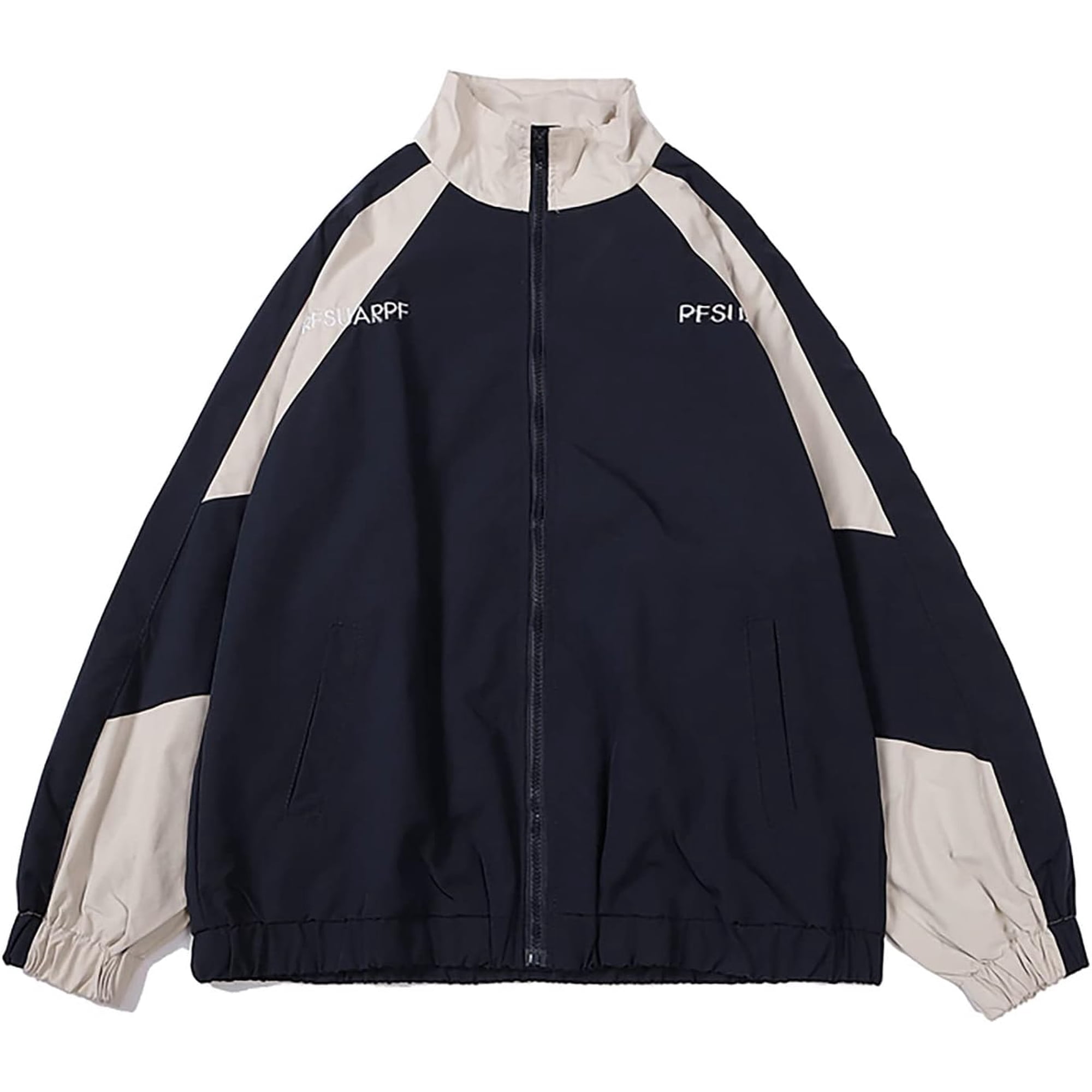Click here for Flafree Mens Varsity Jacket Harajuku Vintage Bombe... prices